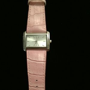 Accessories | Ladies Sporty Quartz Watch With Pink Color Band | Poshmark